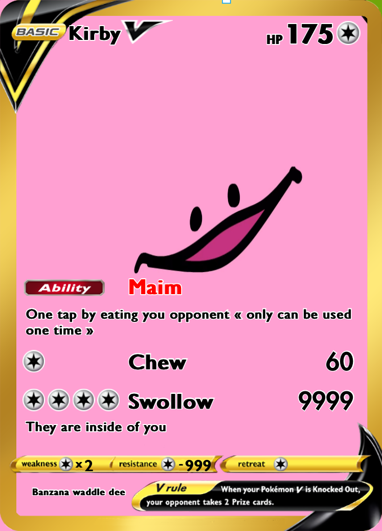 Kirby - PokeCardMaker